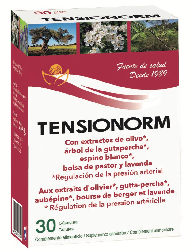 Tensionorm · Bioserum · 30 cápsulas – Herbolario Salud Natural