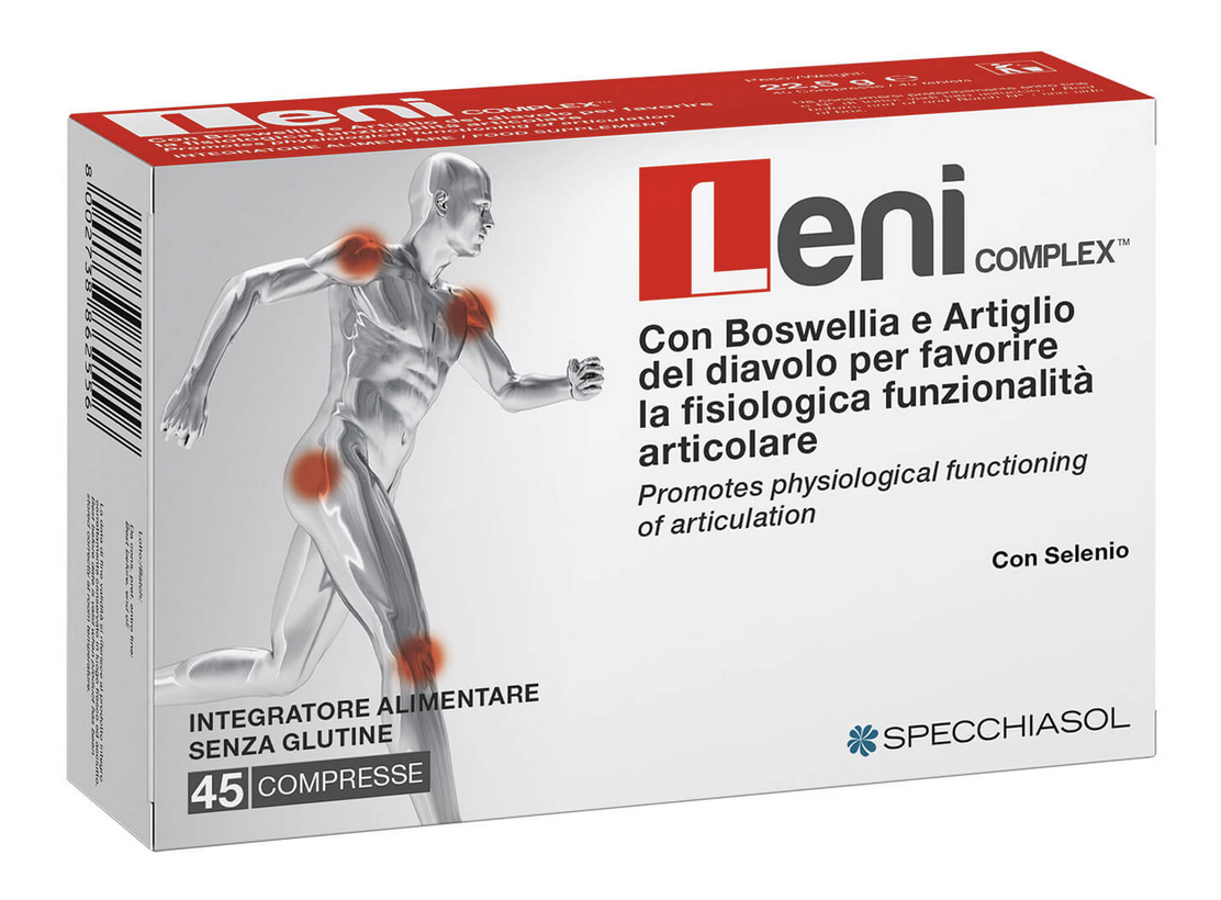Leni Complex · Specchiasol · 45 comprimidos – Herbolario Salud Natural