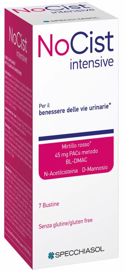 NoCist Intensive · Specchiasol · 7 sobres – Herbolario Salud Natural