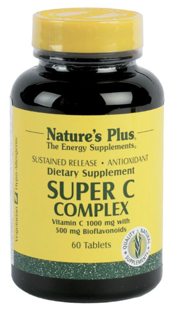 Super C Complex · Nature's Plus · 60 comprimidos – Herbolario Salud Natural