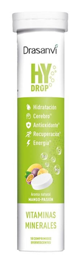 Hydrop Electrolitos Efervescentes Sabor Mango · Drasanvi · 18 comprimi ...